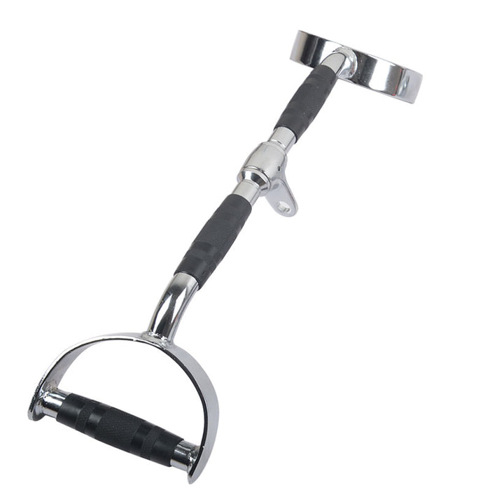 Multi-grip Lat Pull Down Cable Attachment – 34" with Rubber Grips