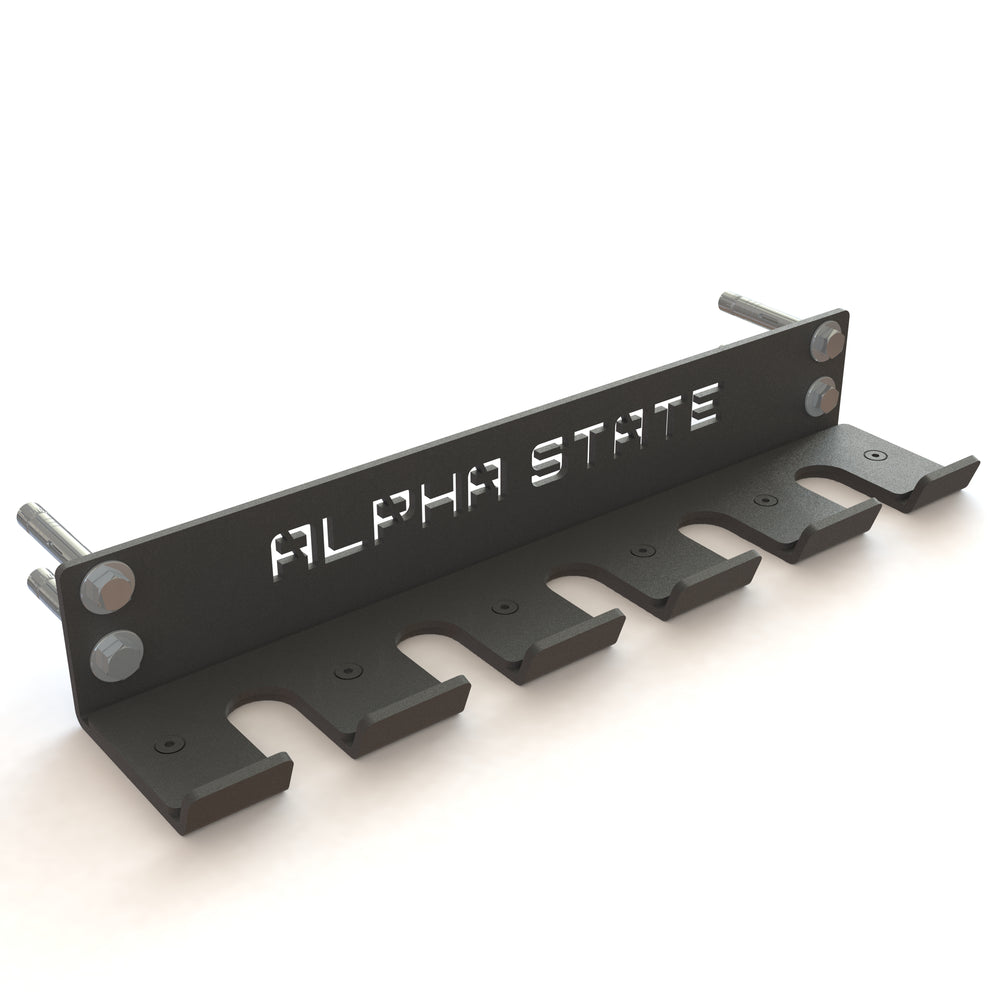 AlphaState Vertical Barbell Rack - 5 bars