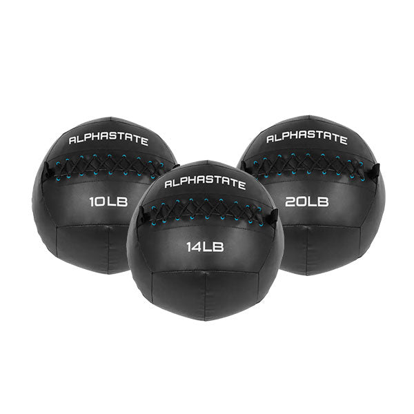 AlphaState Wall Ball Set | Gym Concepts